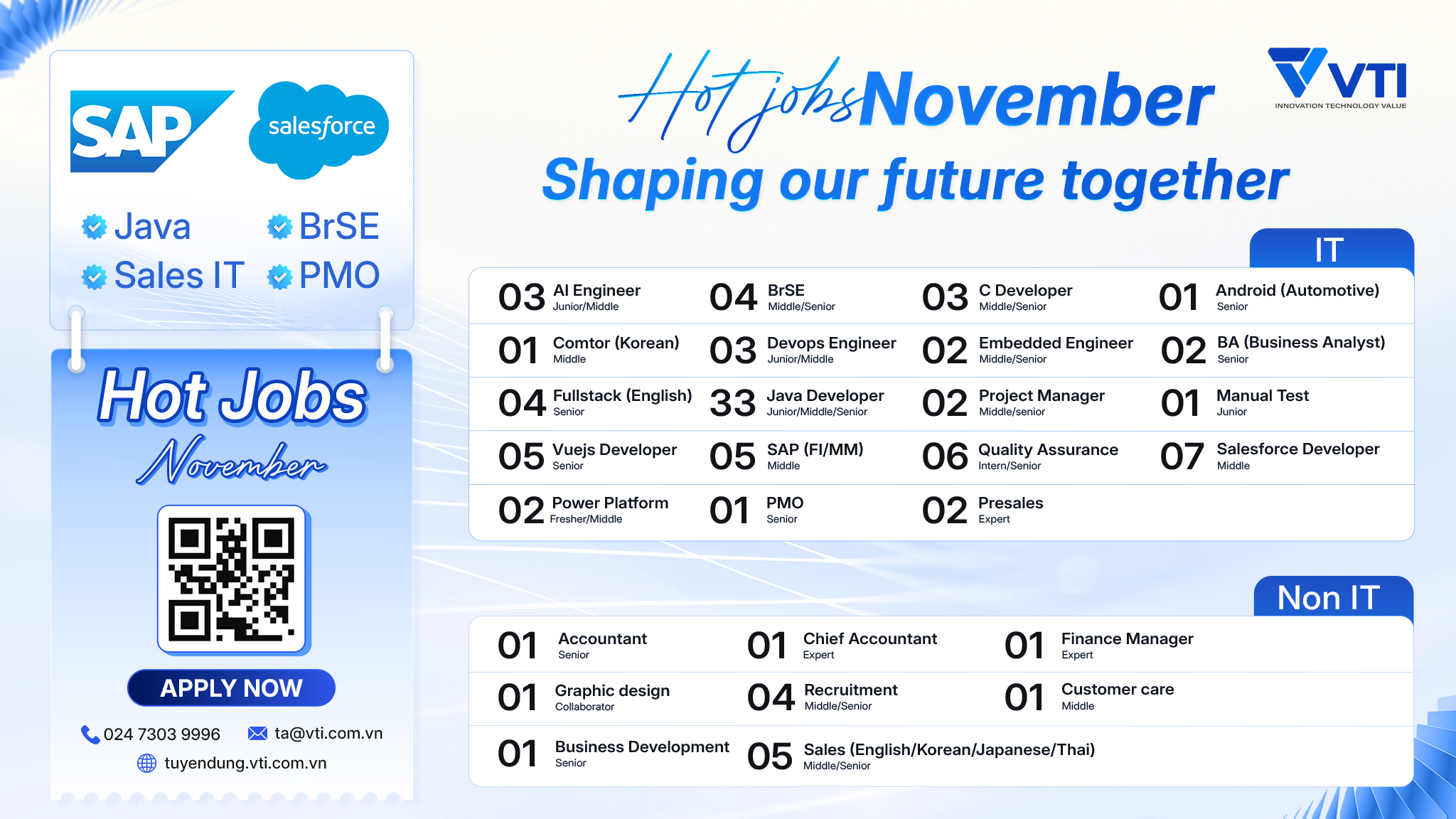 CHƯƠNG TRÌNH “NGỌC LIÊN HOA” - VTI CHÀO MỪNG NGÀY PHỤ NỮ VIỆT NAM 20/10 | VTI Recruitment